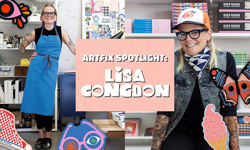 | Artist Spotlight: Lisa Congdon Collabs with NoSo to Patch the Planet